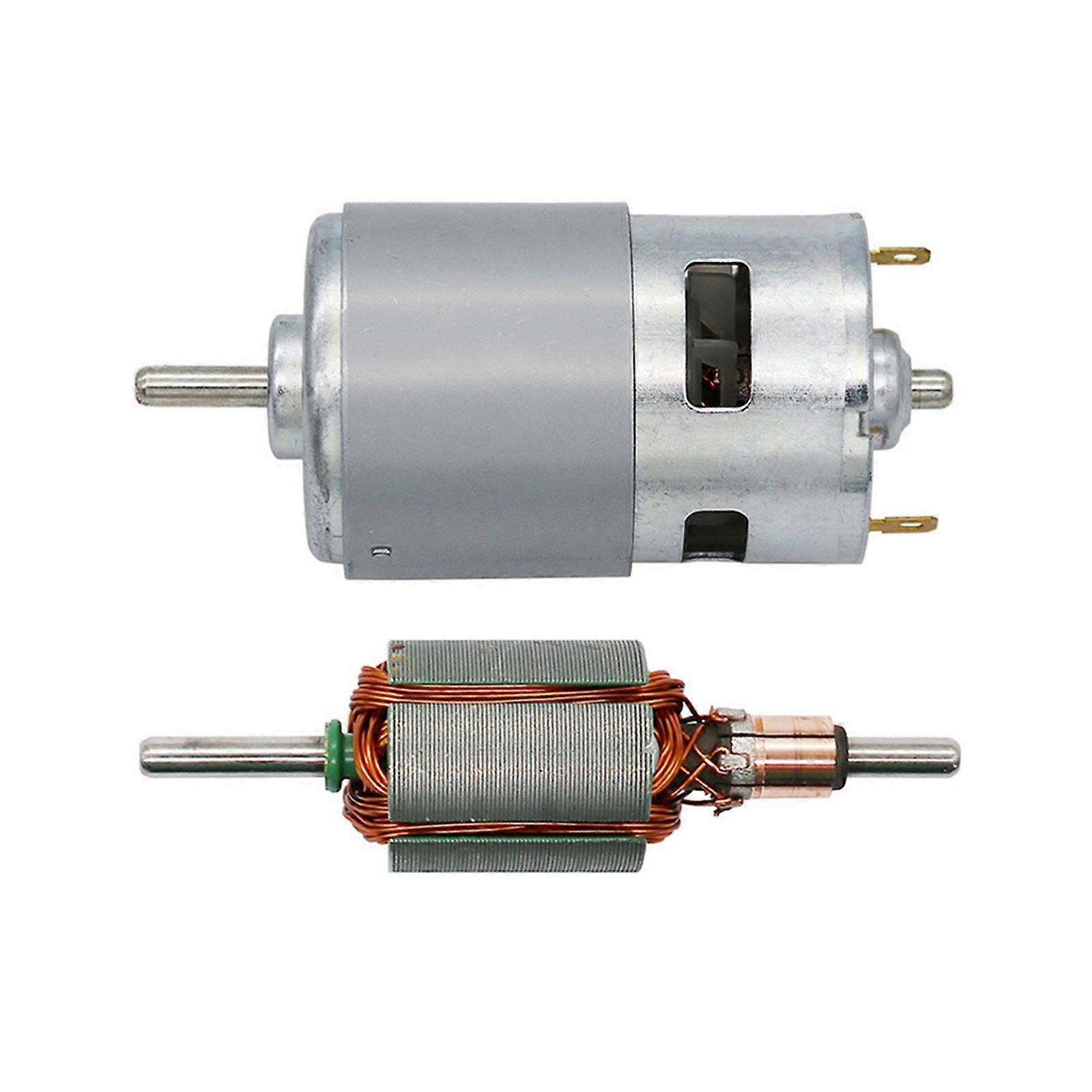 895/795/755 Large Torque Motor 12V 6000RPM 24V 12000RPM Double Ball ...