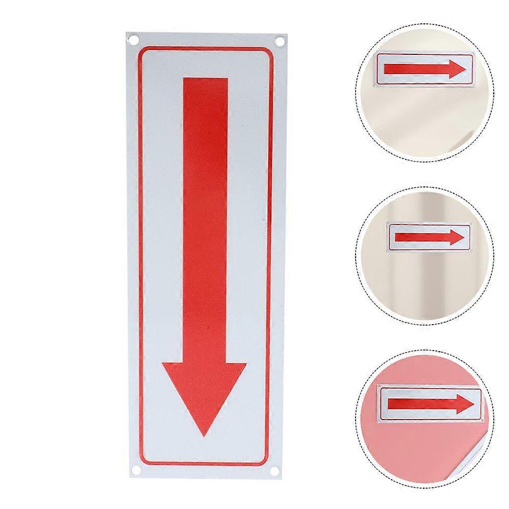 2pcs Arrow Signs Metal Arrow Indication Signs Aluminum Alloy Arrows ...