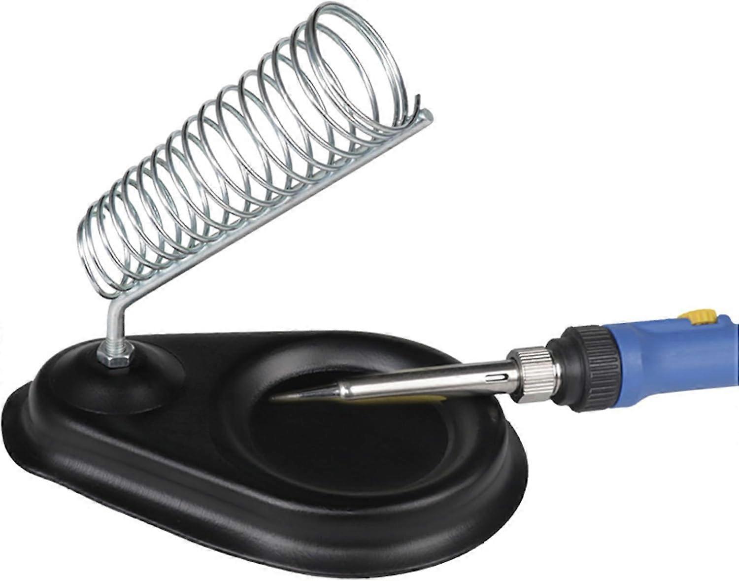 Soldering Iron Holder Stand, Heavy Metal Cast, Round Welding Platform ...