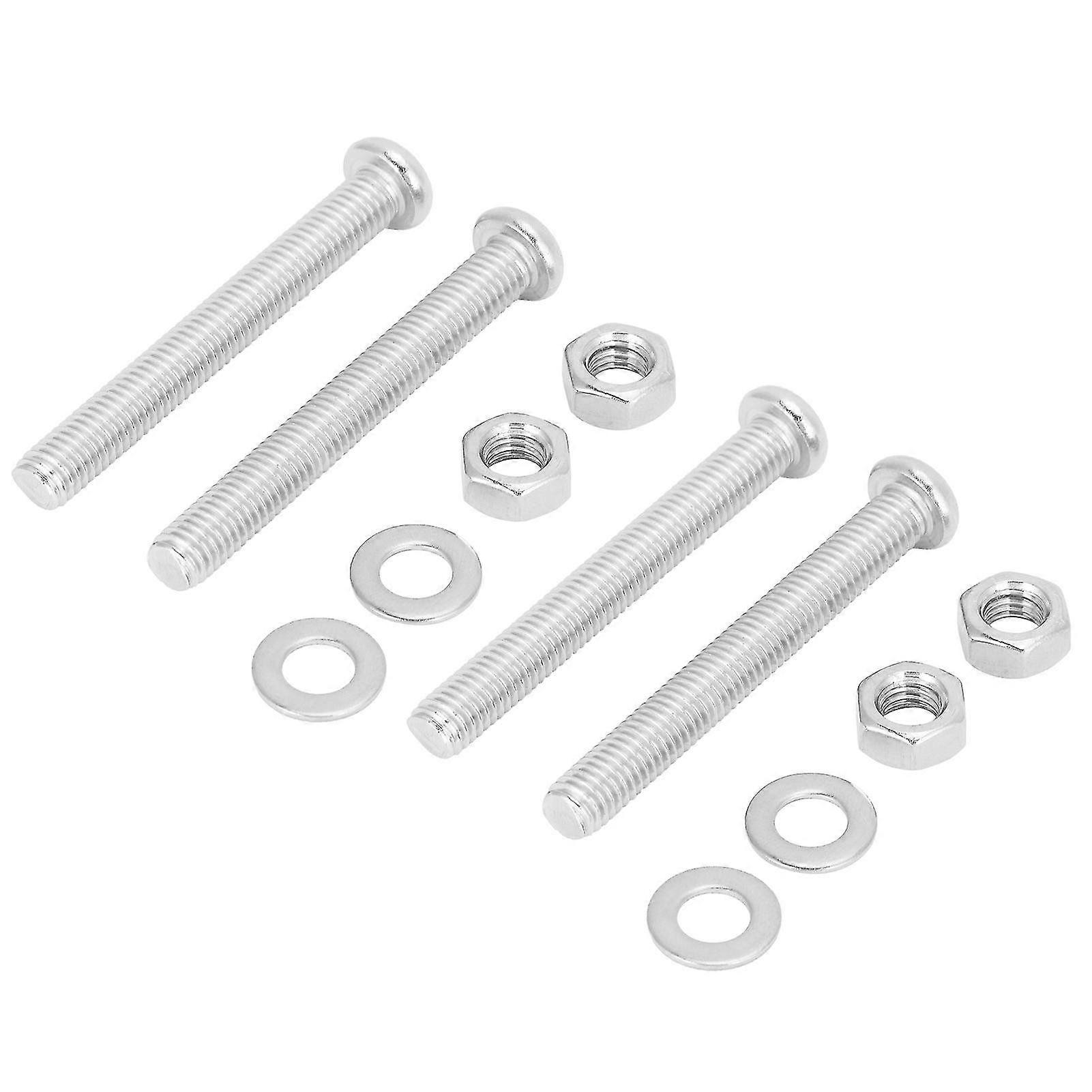 4 Sets Swimming Pool Step Fastener Bolts Nut Underwater Ladder ...