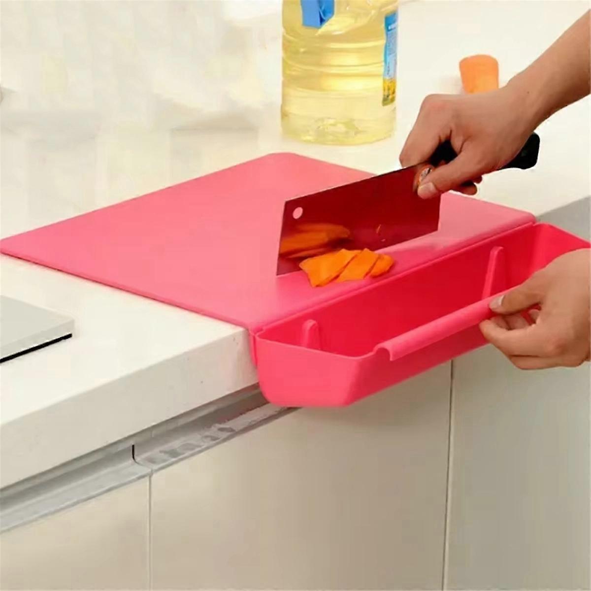 Candy Color Kitchen Practical 2-in-1 Storage with Vegetable Slot ...