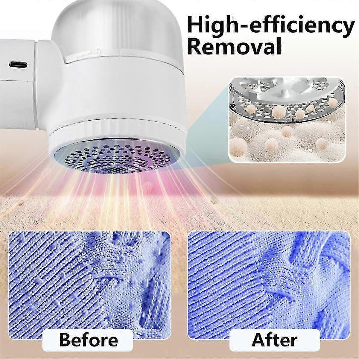 Electric Lint Remover for Clothes, 2In1 Fabric Shaver with LED Digital ...