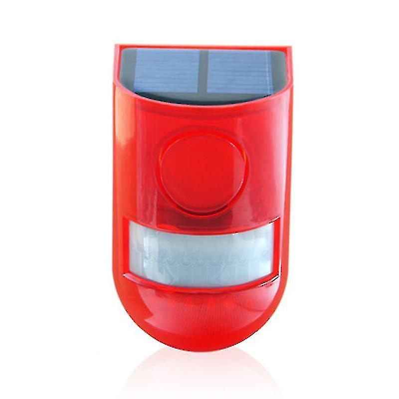 Solar Alarm Light Wireless Waterproof Motion Sensor Outdoor Security ...