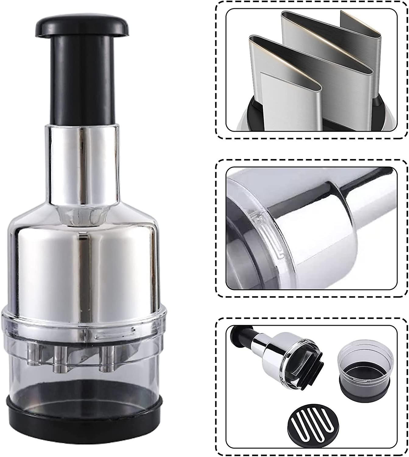 Garlic Chopper Manual,stainless Steel Vegetable Garlic Onion Chopper ...