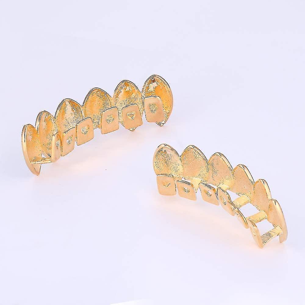 Rainbow Grills 14k Gold Plated Hiphop Colorful Rainbow Vampire Teeth ...