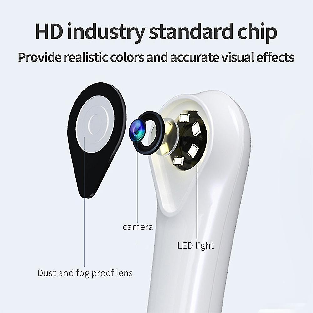 Visual Dental Endoscope Hd 1080p 6 Led Light 3 In 1 Interface Teeth ...