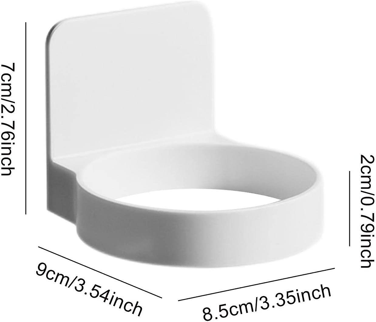 Adhesive Wall Mounted Cup Holder, Bathroom Cup Holder for Bathtub ...