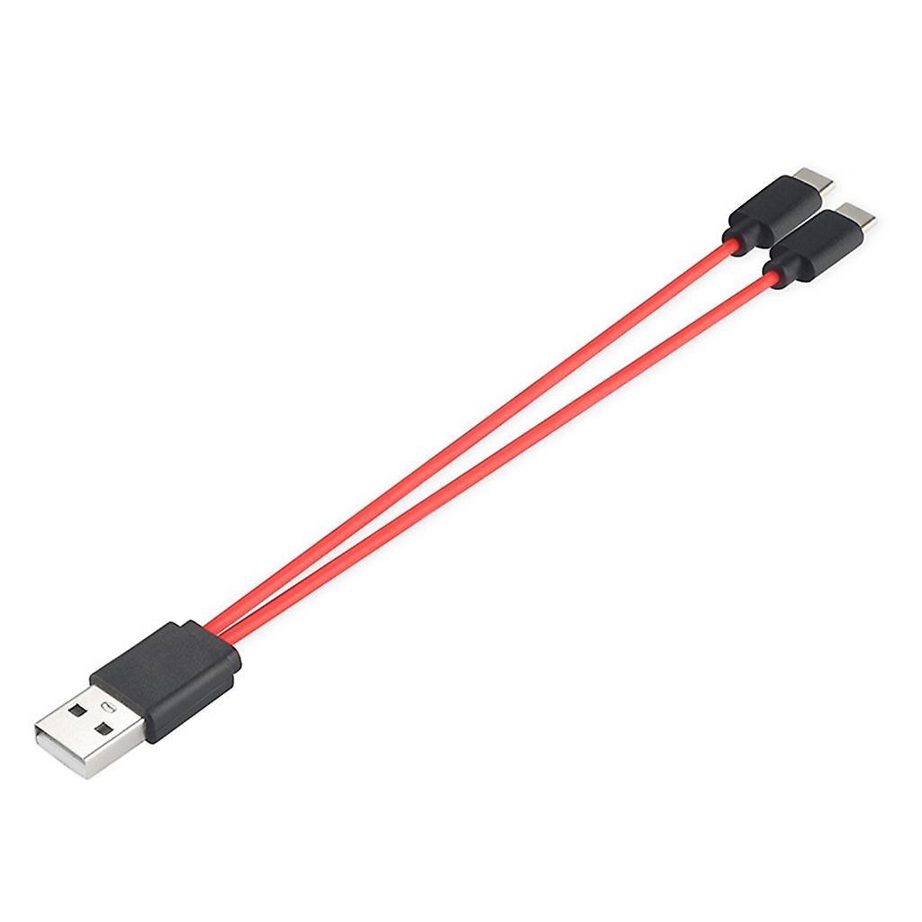 Dual Port Type C Splitter Charging Splitter Cable Power For Two Usb C ...