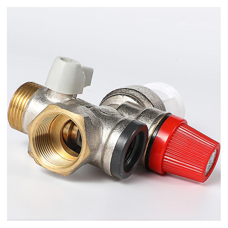 Safety group One-way pressure relief valve for straight 3/4 type water ...