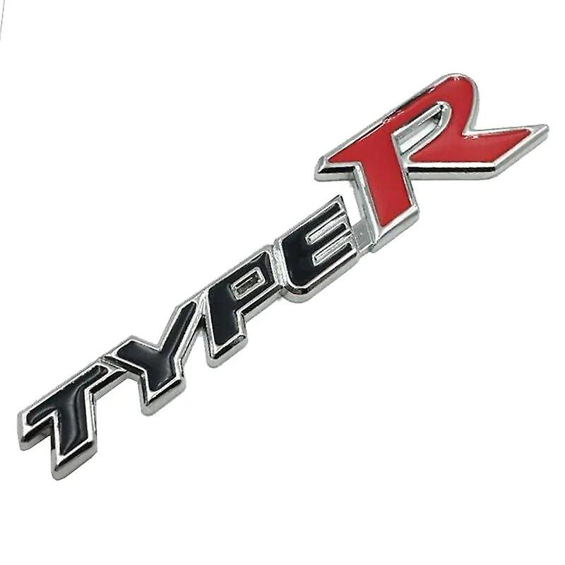 3D Kovová samolepka na auto Auto Badge Emblém Type R Logo Decal Pro ...