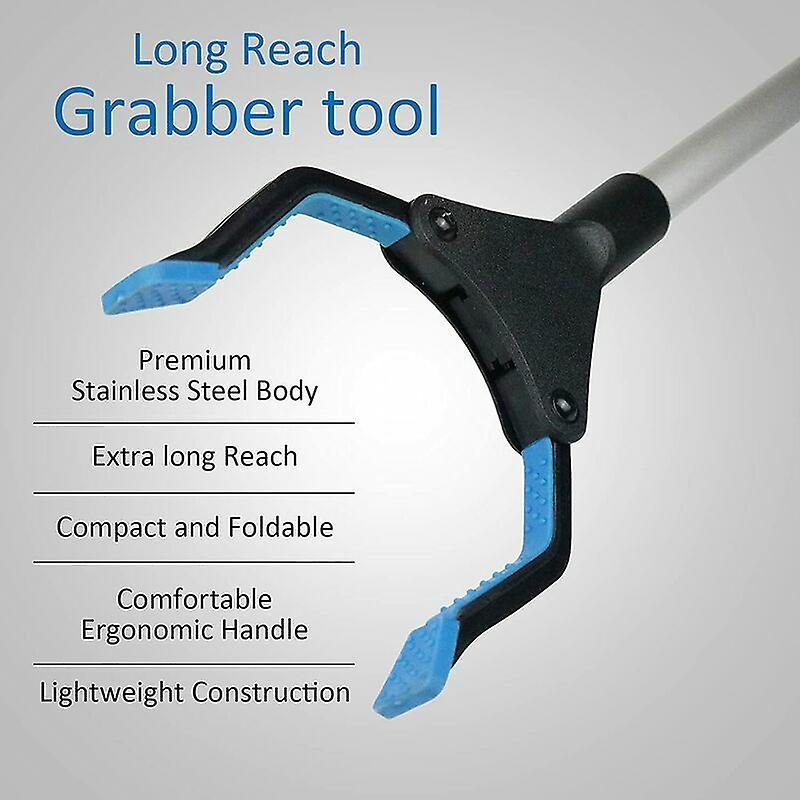 Trash Grabber or Object Pickup Tongs, Pickup Tools, Foldable Garden ...