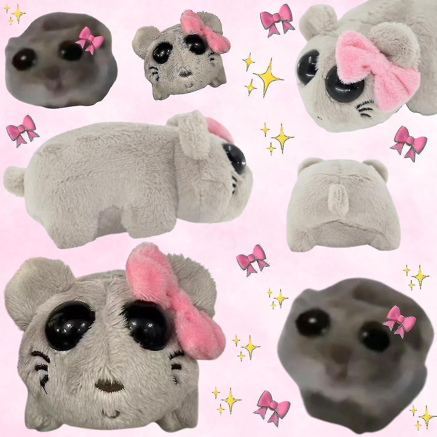 Sad Hamster Meme Plush Toy, Sad Hamster Meme Plush Toy With Built In ...