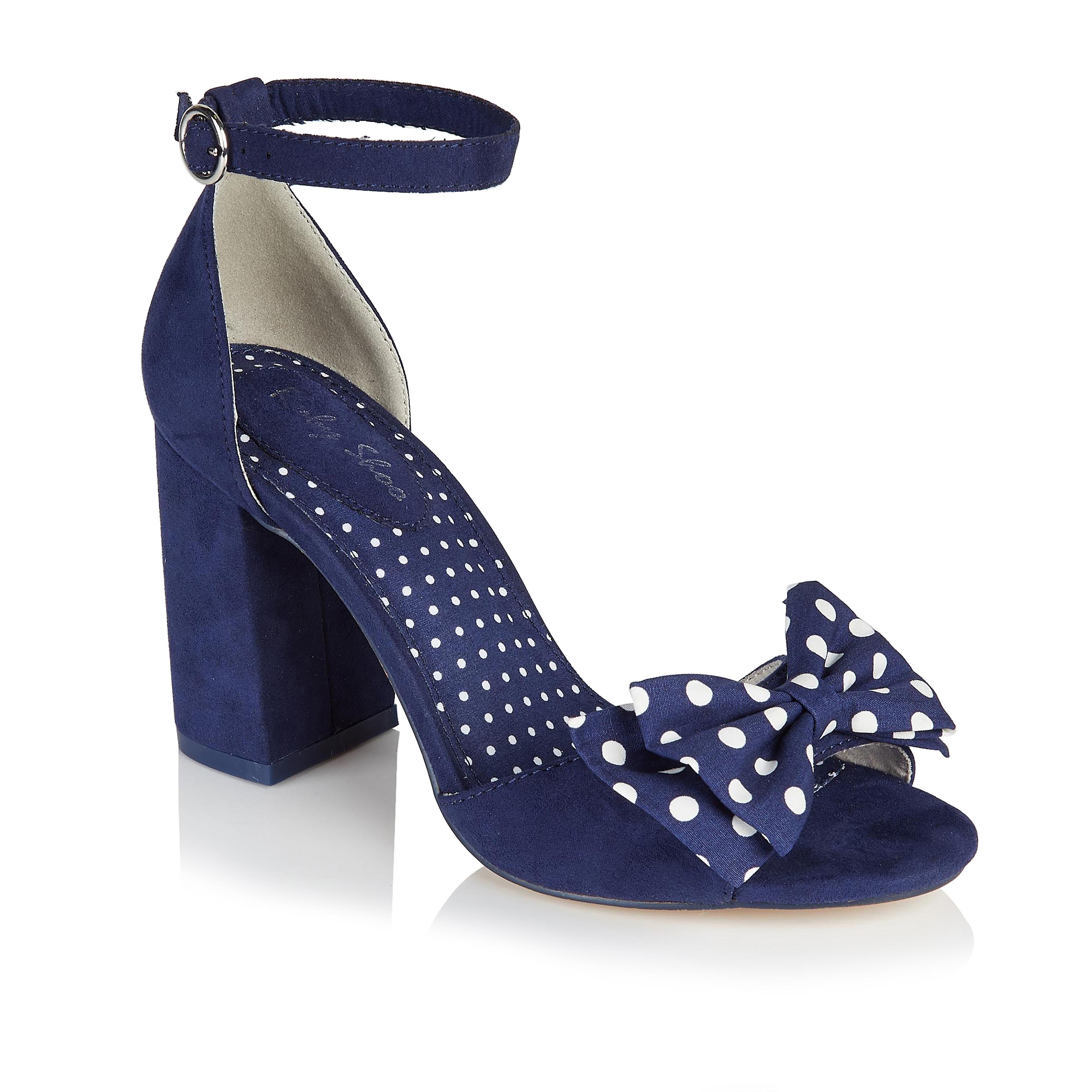 Ruby Shoo Dorry Red Peeptoe Sandal with Bow | Fruugo US