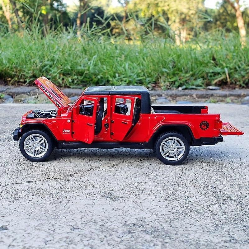 1:32 Jeeps Wrangler Gladiator Alloy Pickup Model Diecasts Metal Toy Off ...