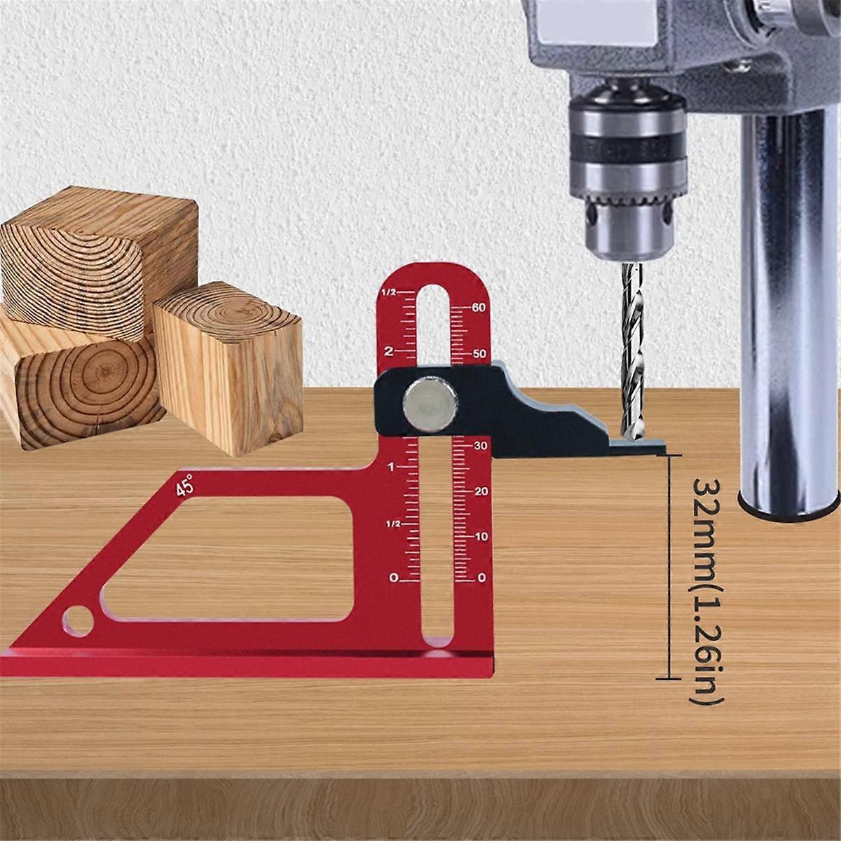 Router Table Height Gauge 0-60mm Adjustable Table Saw Depth Gauge ...