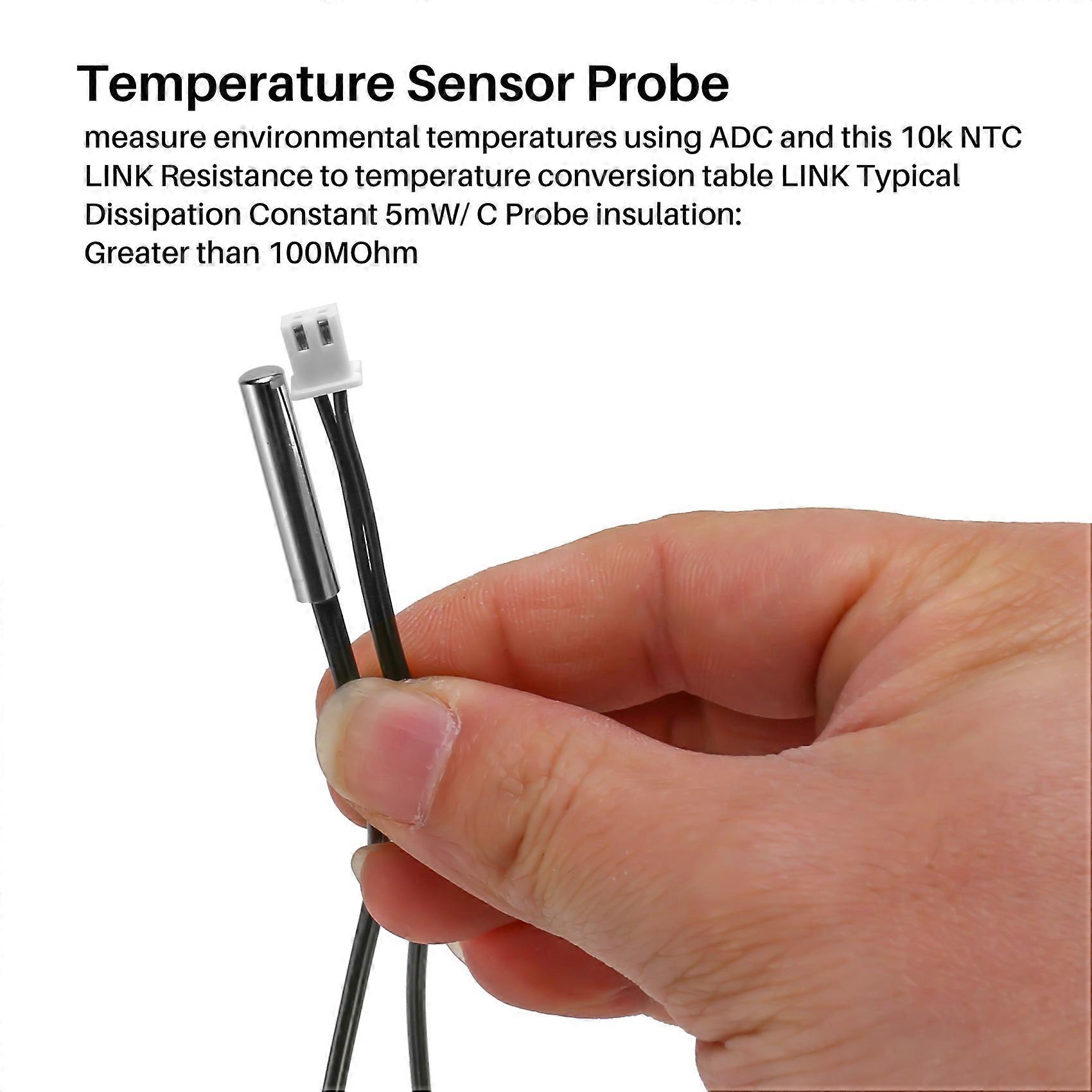 NTC 10K Ohm Waterproof Digital Thermal Temperature Sensor Probe 1m ...