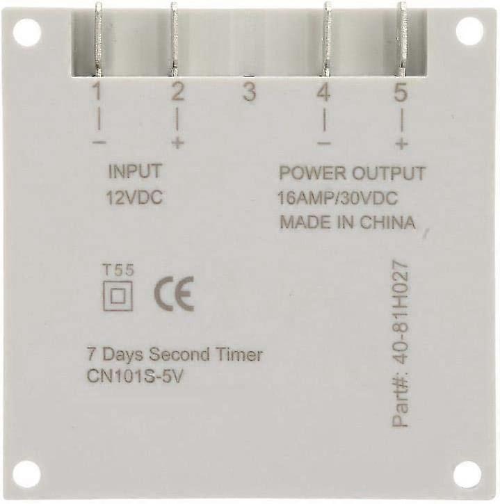 Mini Programmable Timer Switch, 1 Second To 168 Hours, Electronic ...