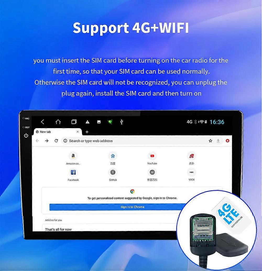 Suitable for Toyota Corolla car 19-20 Android large screen navigation ...