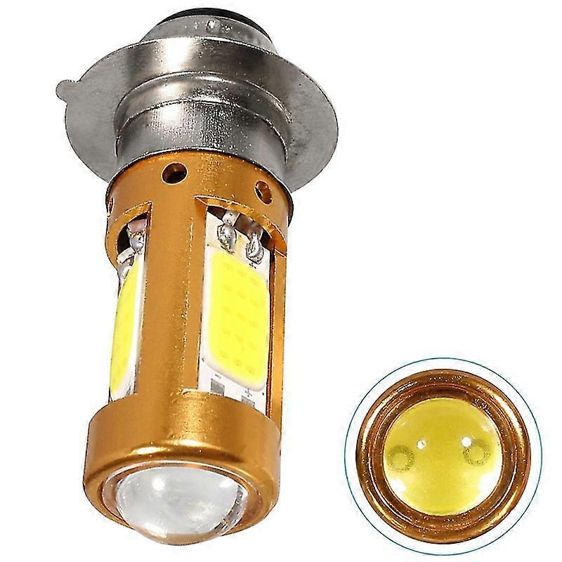 H6m Px15d P15d Led Motorcycle Headlights Hi-lo Beam Bulb For Motorbike ...