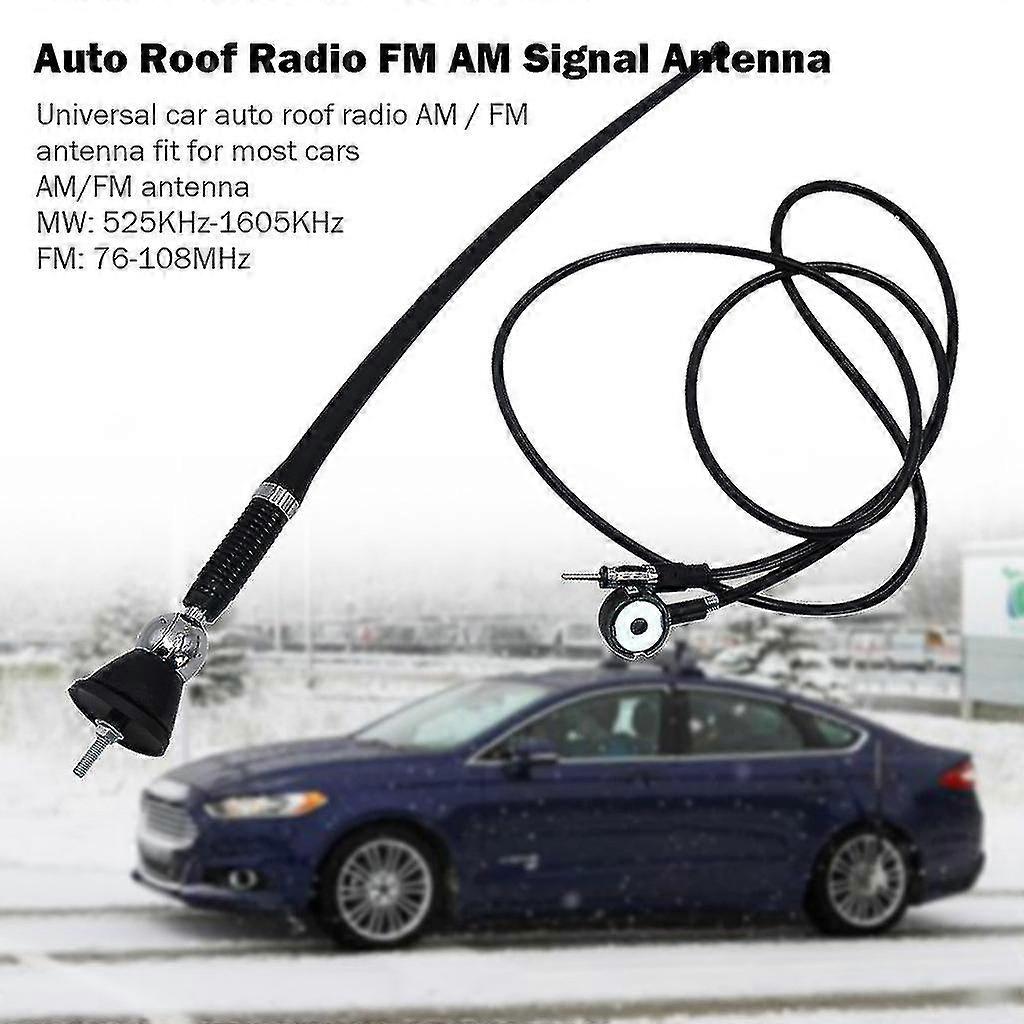 Swivel Universal Car Antenna Auto Roof Radio Fm Am Signal Antenna ...