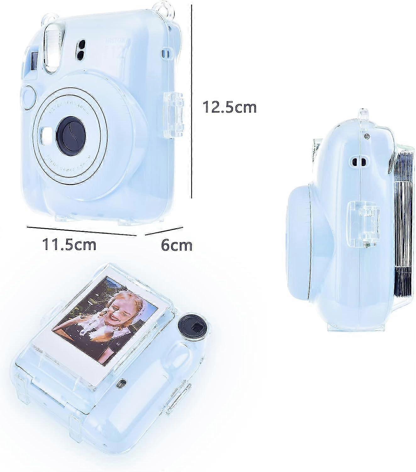 Clear Case Compatible Fujifilm Instax Mini 12 With Shoulder Strap And ...
