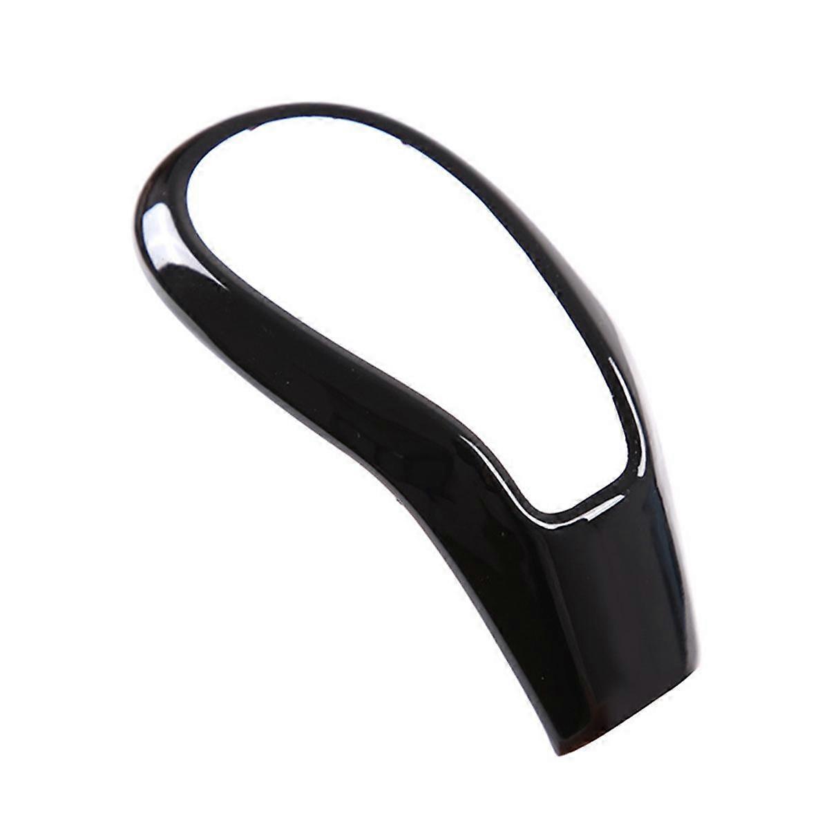 Black Car Gear Shift Head Cover Trim Shifter Knob Frame Sticker ...