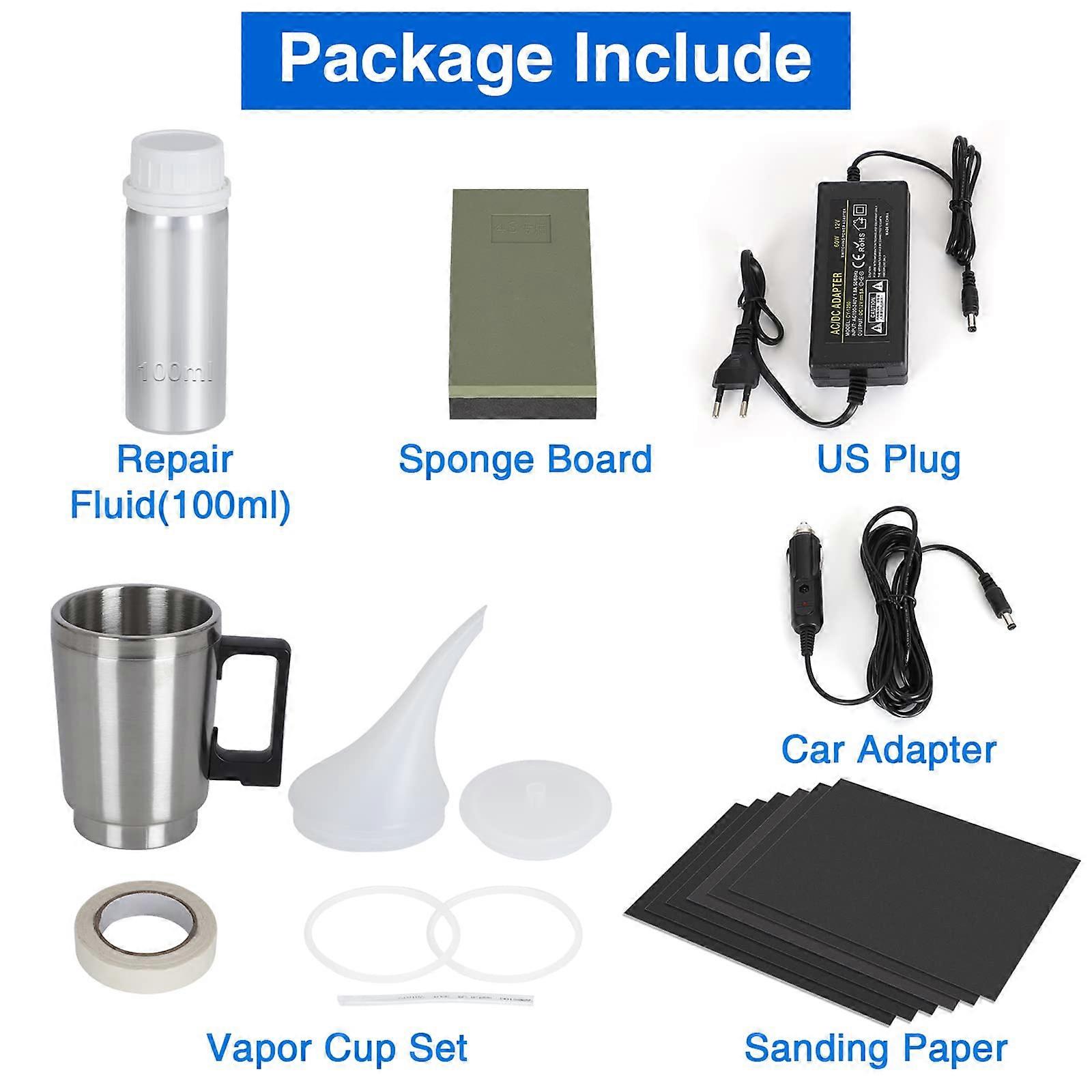 Headlight Restoration Kit, Polishing Restoration Tool with UV Blocking ...