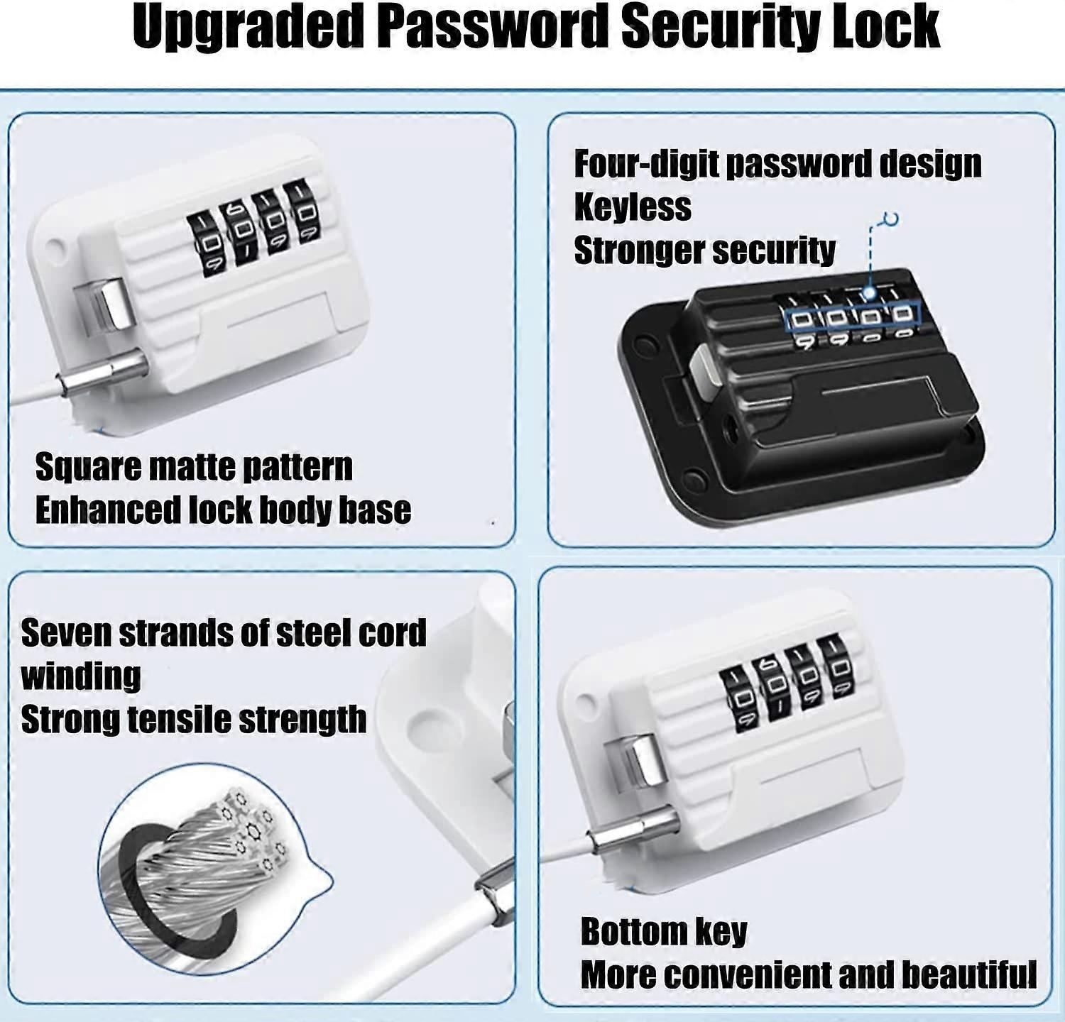 Fridge Code Combination Lock for Kids 2PCS Number Combination Locks for ...