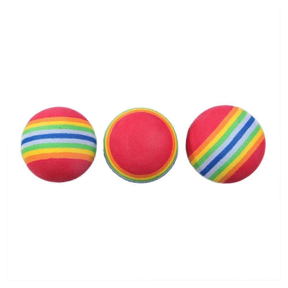 50pcs Golf Swing Training Aids Indoor Practice Sponge Foam Rainbow ...