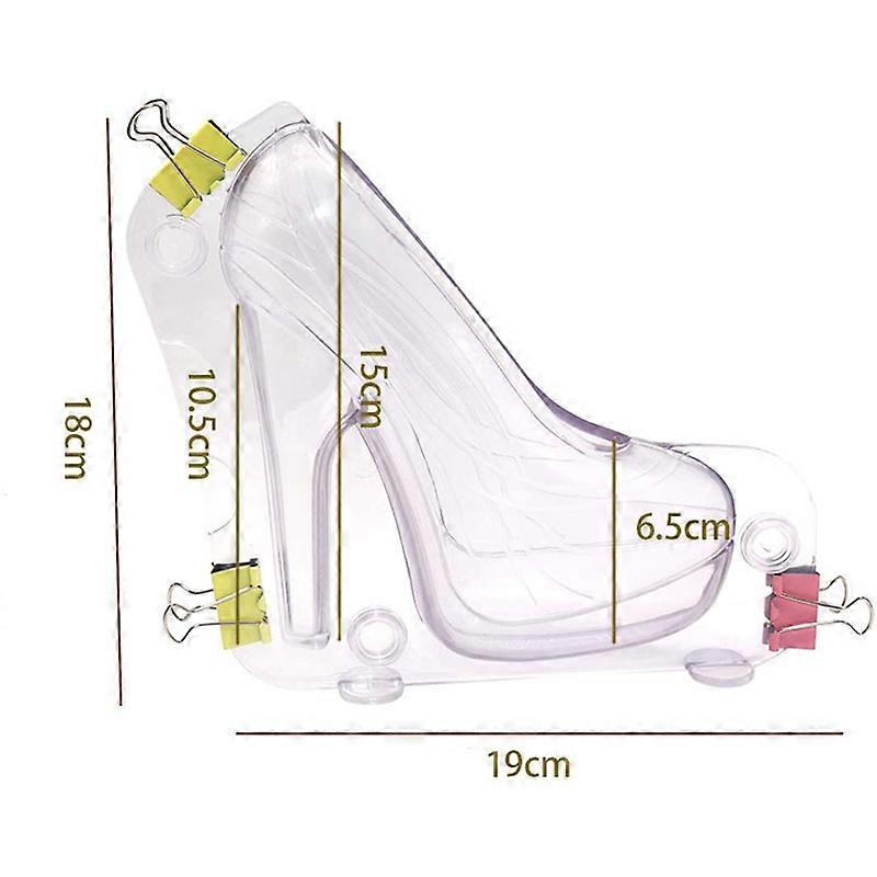 High Heel Chocolate Mold Shoe Candy Mold Birthday Cake Chocolate ...