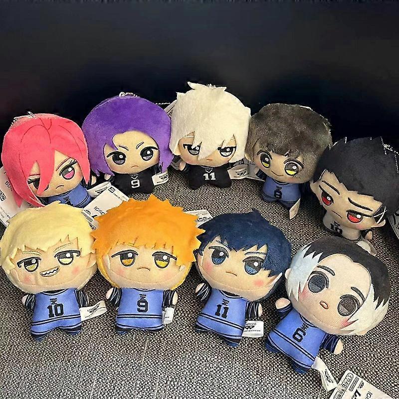 Blue Lock Key Chain Plush Toy Pendant Nagi Seishiro Chigiri Hyoma ...