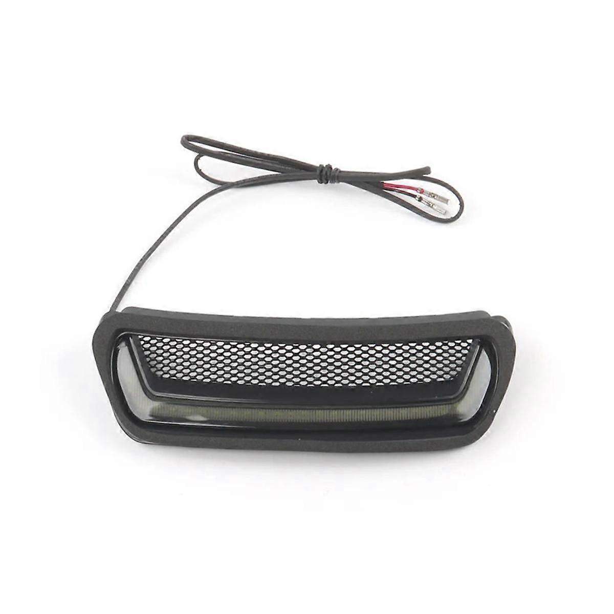 Motorcycle White Tracer Headlight Vent Accent LED for Softail Low El ...