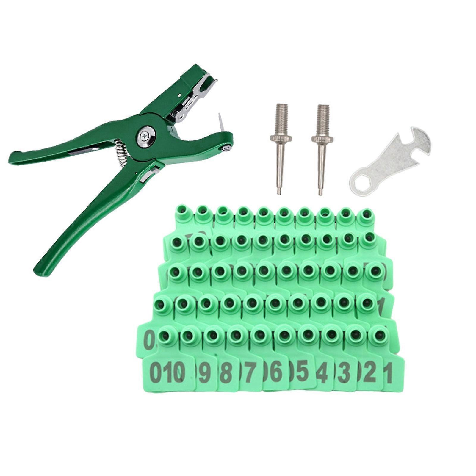 1set Sheep Ear Card Poultry Farm Animal Identification Sign with Number ...