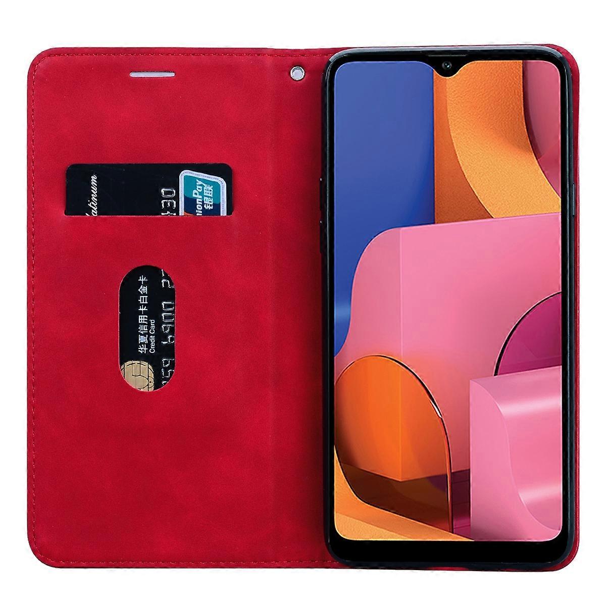 For Samsung Galaxy A32 5G Frosted Business Magnetic Horizontal Flip PU ...