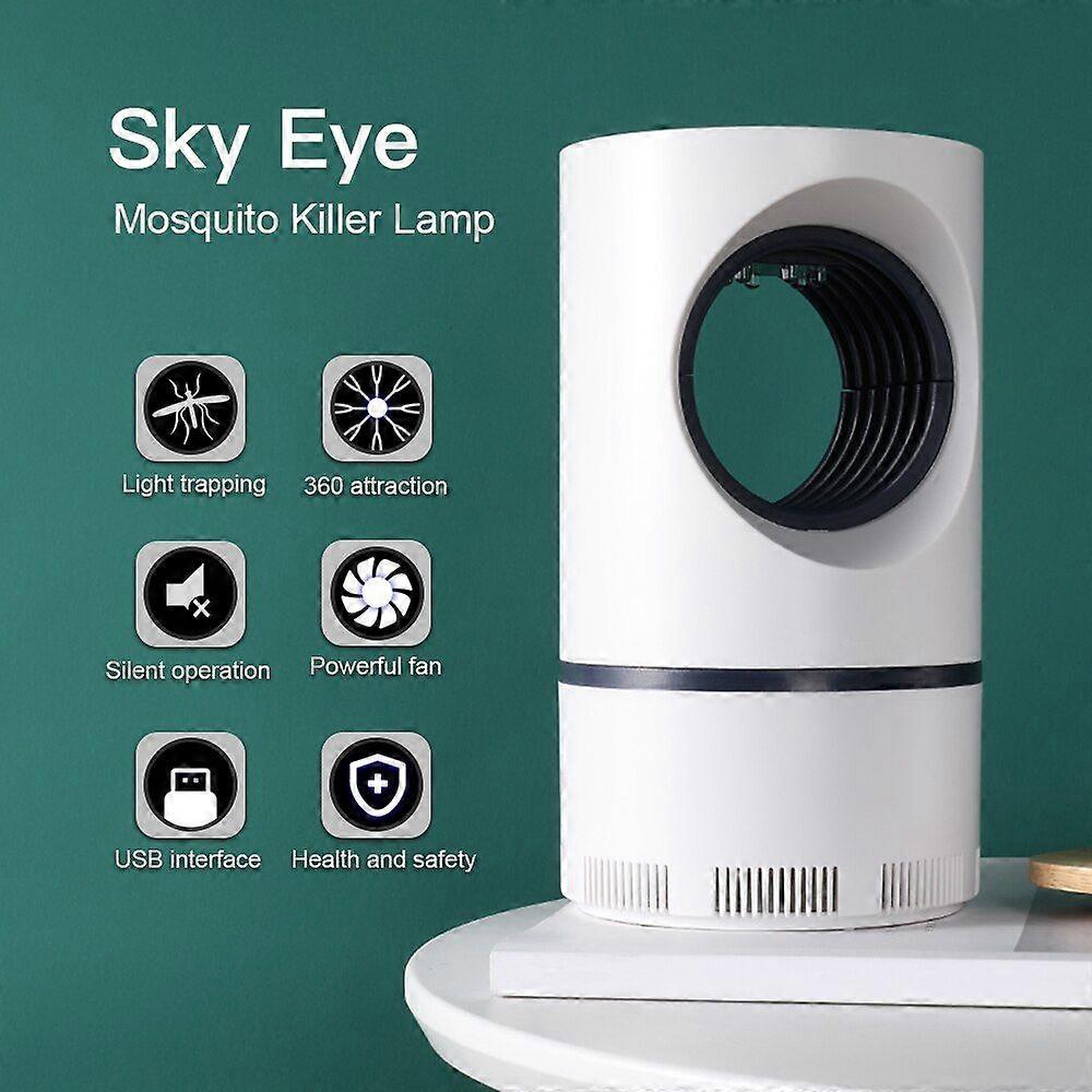2023 Electric Mute Mosquito Killer Lamp LED Ultraviolet Electric Mosquito Repellent Bug Zapper ...