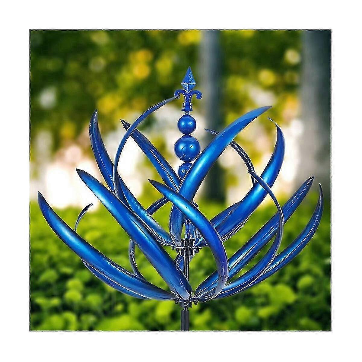 Metal Wind Spinner Harlow Rotator Iron Windmill Garden Decor Outdoor ...