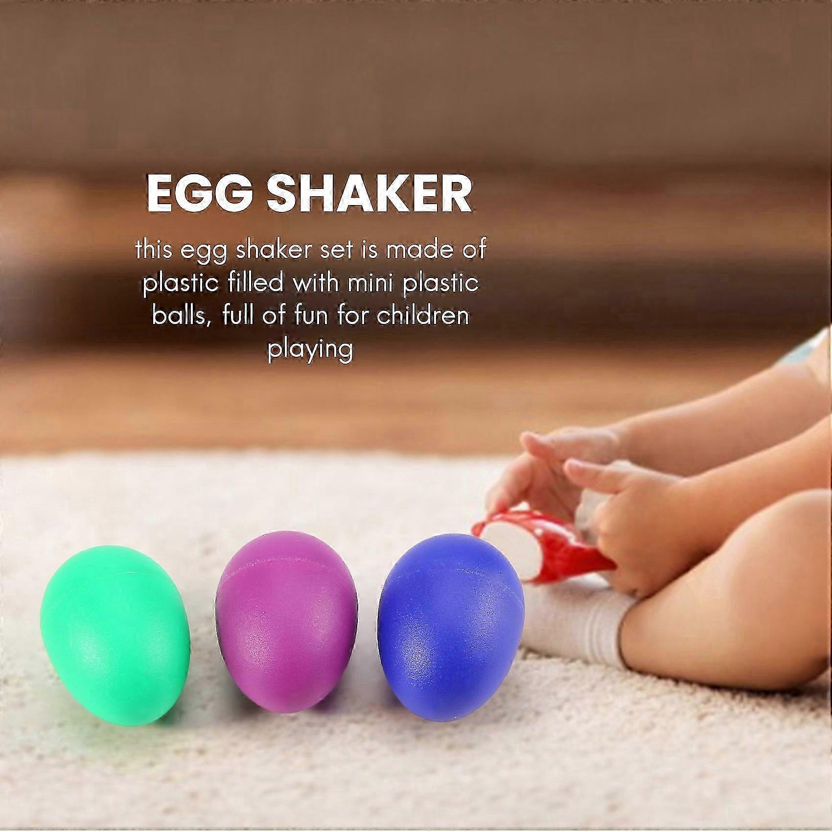 24 Pieces Egg Shaker Set Easter Eggs Maracas Eggs Musical Toys Edition 0607 | Fruugo AU