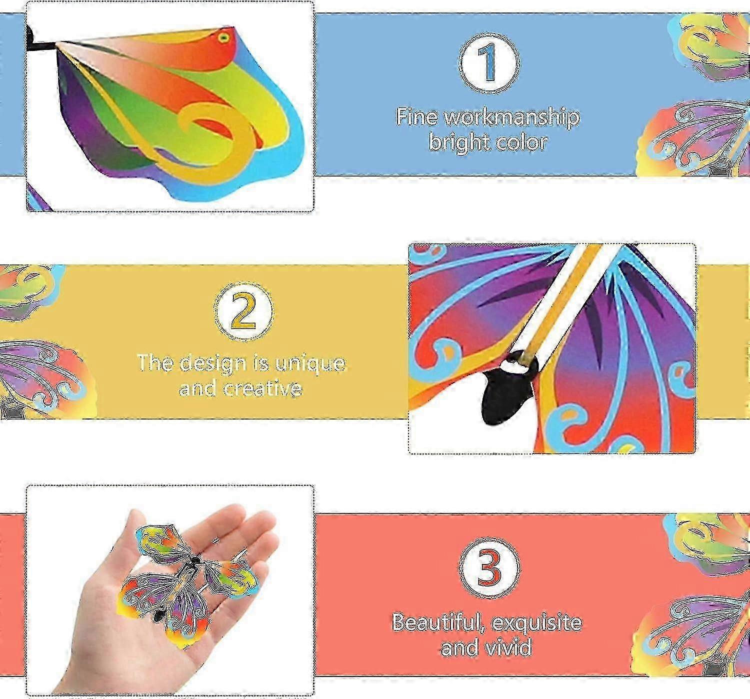 Magic Butterfly Cards for Flying Surprise Performance, Birthday Party ...