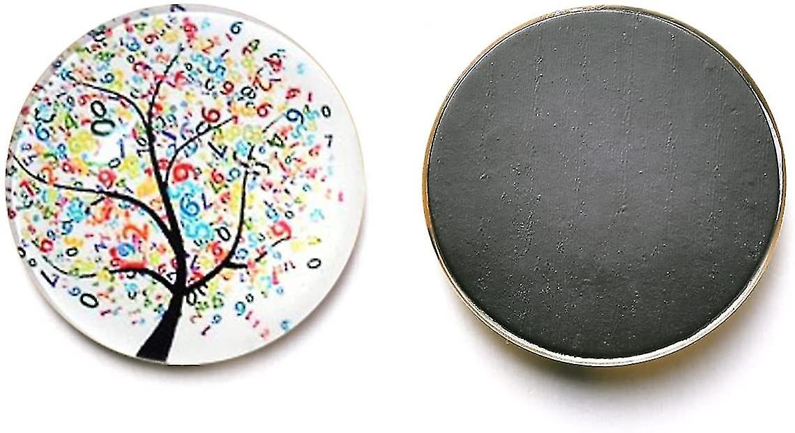 12 Pcs Fridge Magnets Glass Refrigerator Magnets Fridge Stickers ...