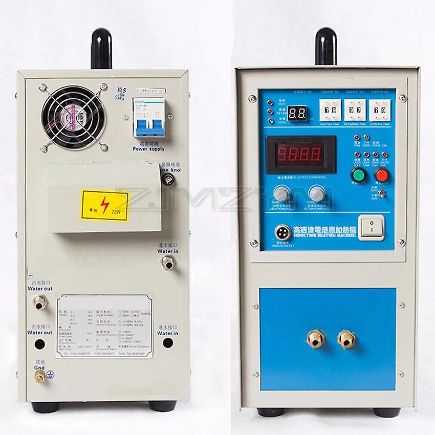 15Kw 220v High-frequency Induction Heating Machine Induction Heater For Silver Gold Melting ...