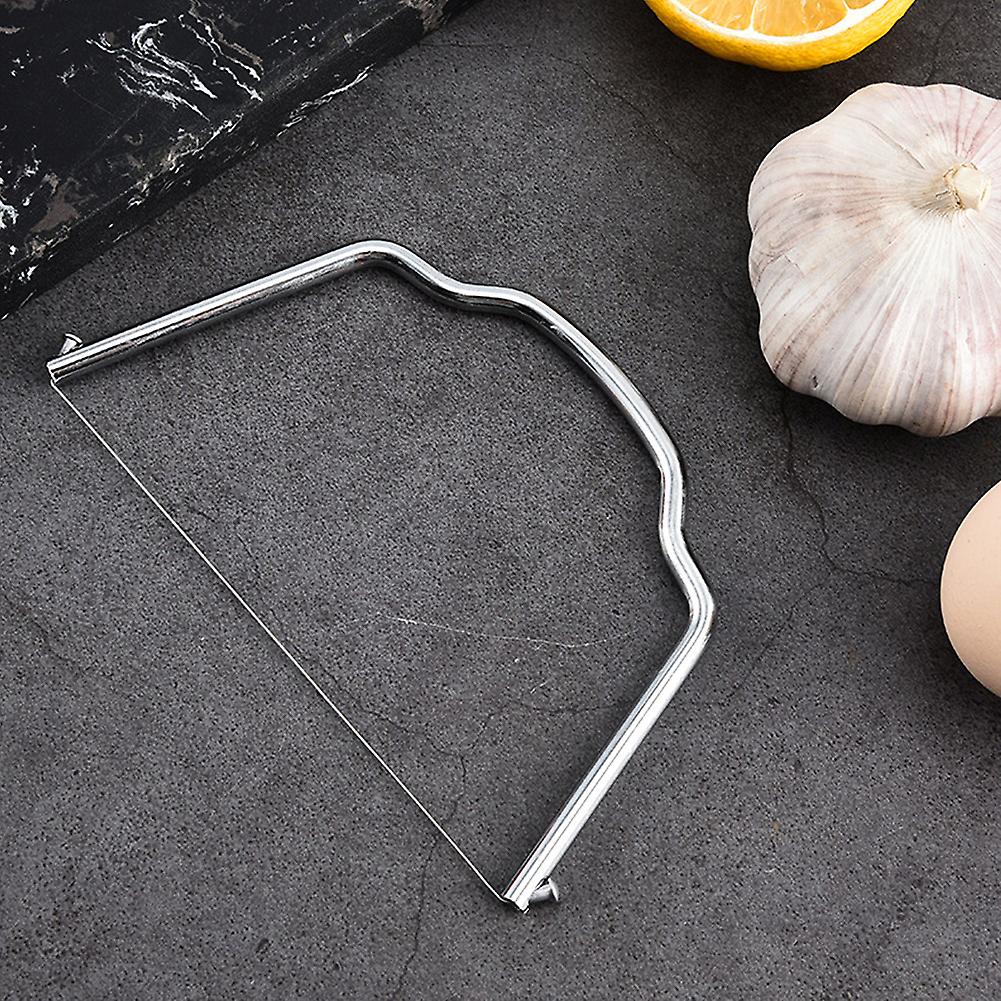 Stainless Steel Wire Cheese Cutter Heavy Duty Cheese Slicing Tool Home ...