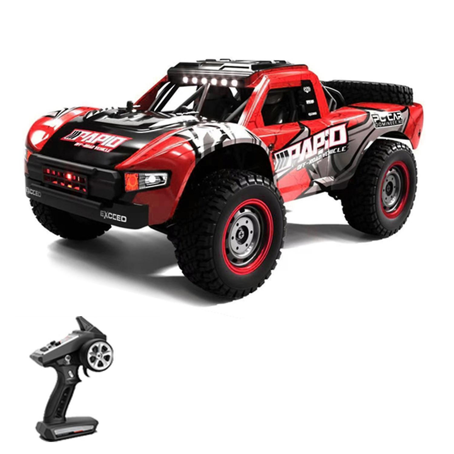 Remote Control Car 4WD Off-road Car Truck 2.4GHz Full Proportional High ...