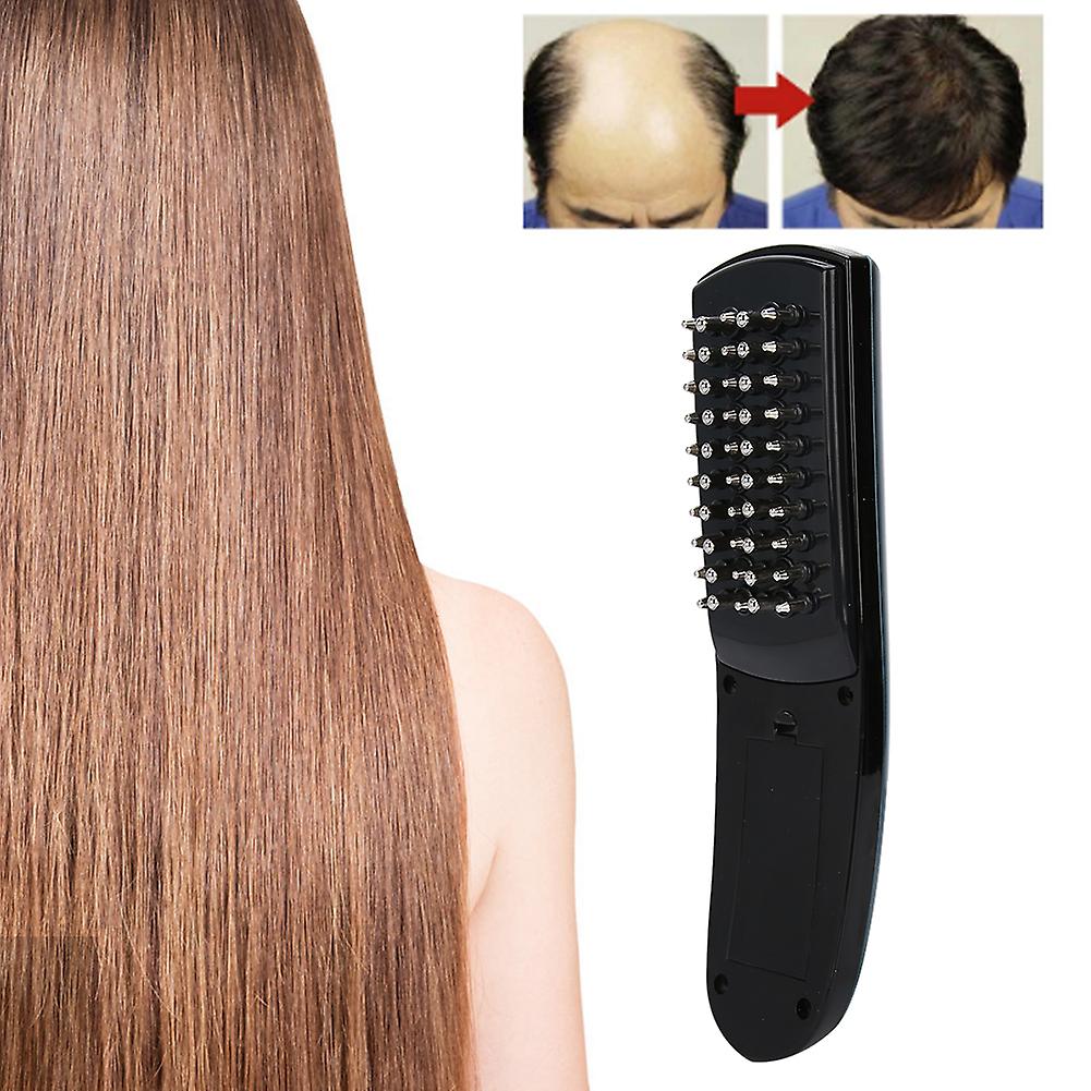 Electric Vibration Massage Hair Growth Comb Anti Hair Loss Head Therapy ...