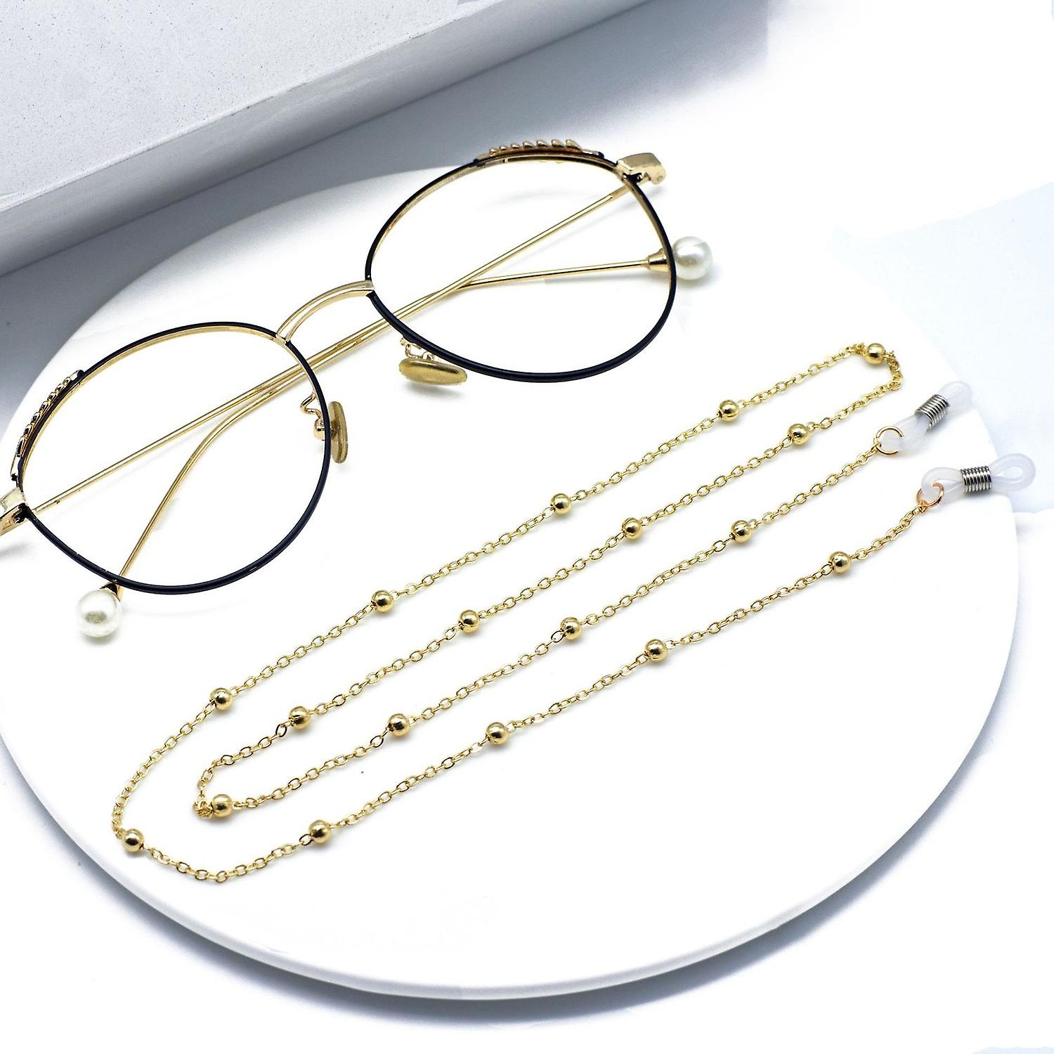 Fashion Glasses Chain Metal Sunglasses Chains Lanyards Strap Necklace ...