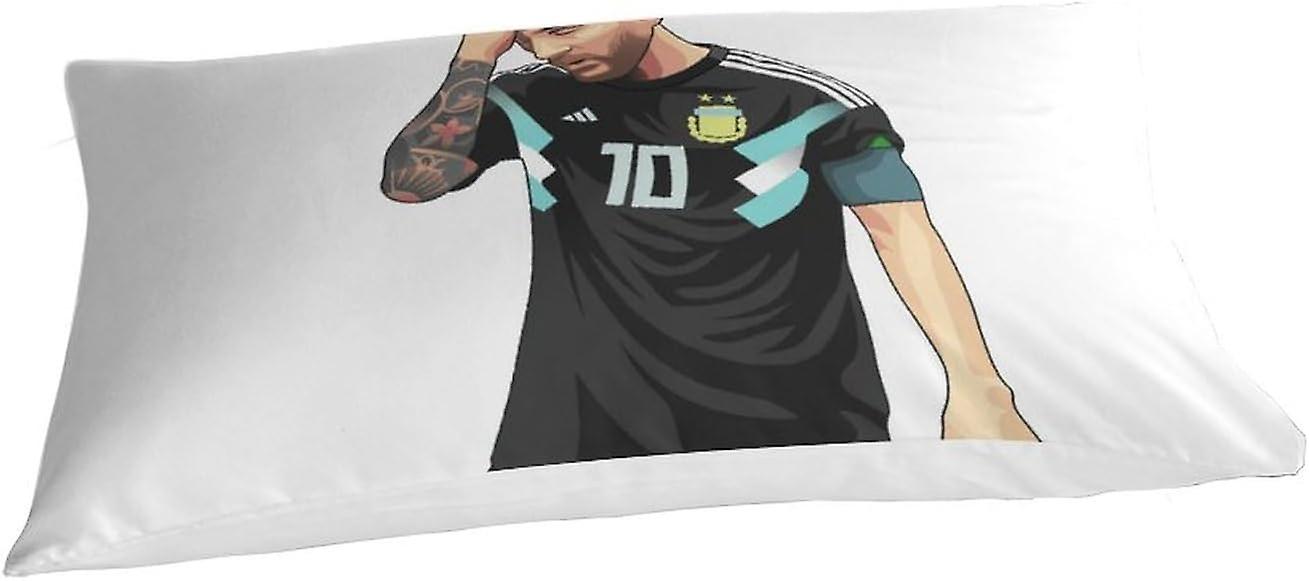 PGtaa Lionel Messi Bedding Sets Duvet Cover Football Star Bed Set ...