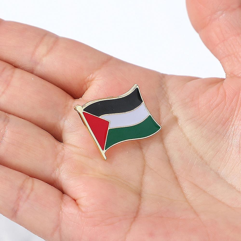 2-10pcs Palestine Palestinian Flag Pin Badge Lapel - Free Palestine ...