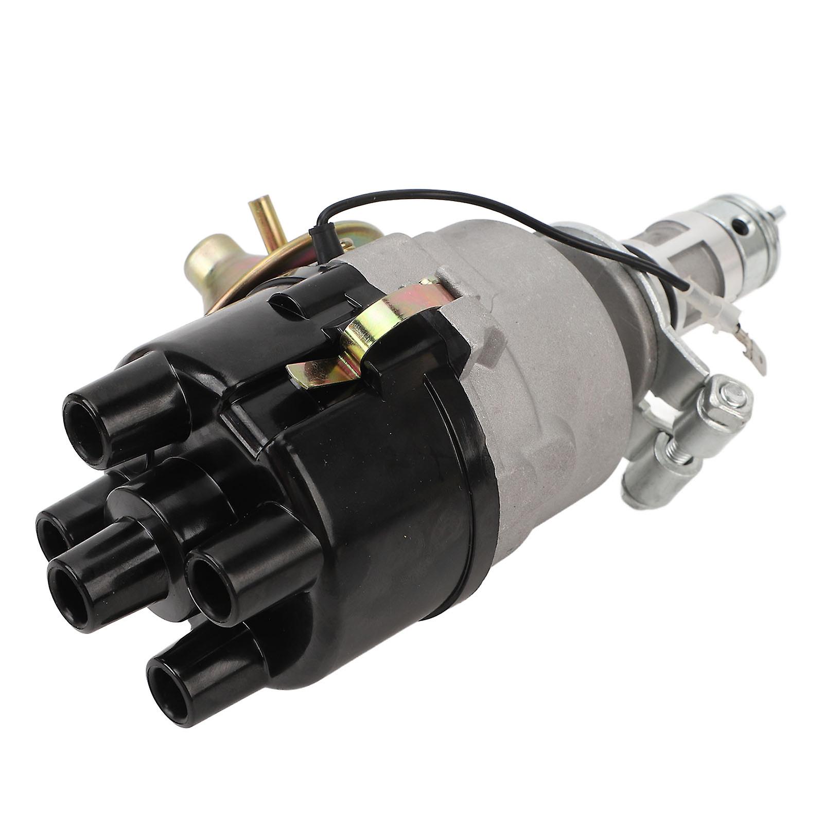 45D4 Points Distributor with Cap and Red Rotor Arm Ignition Distributor ...