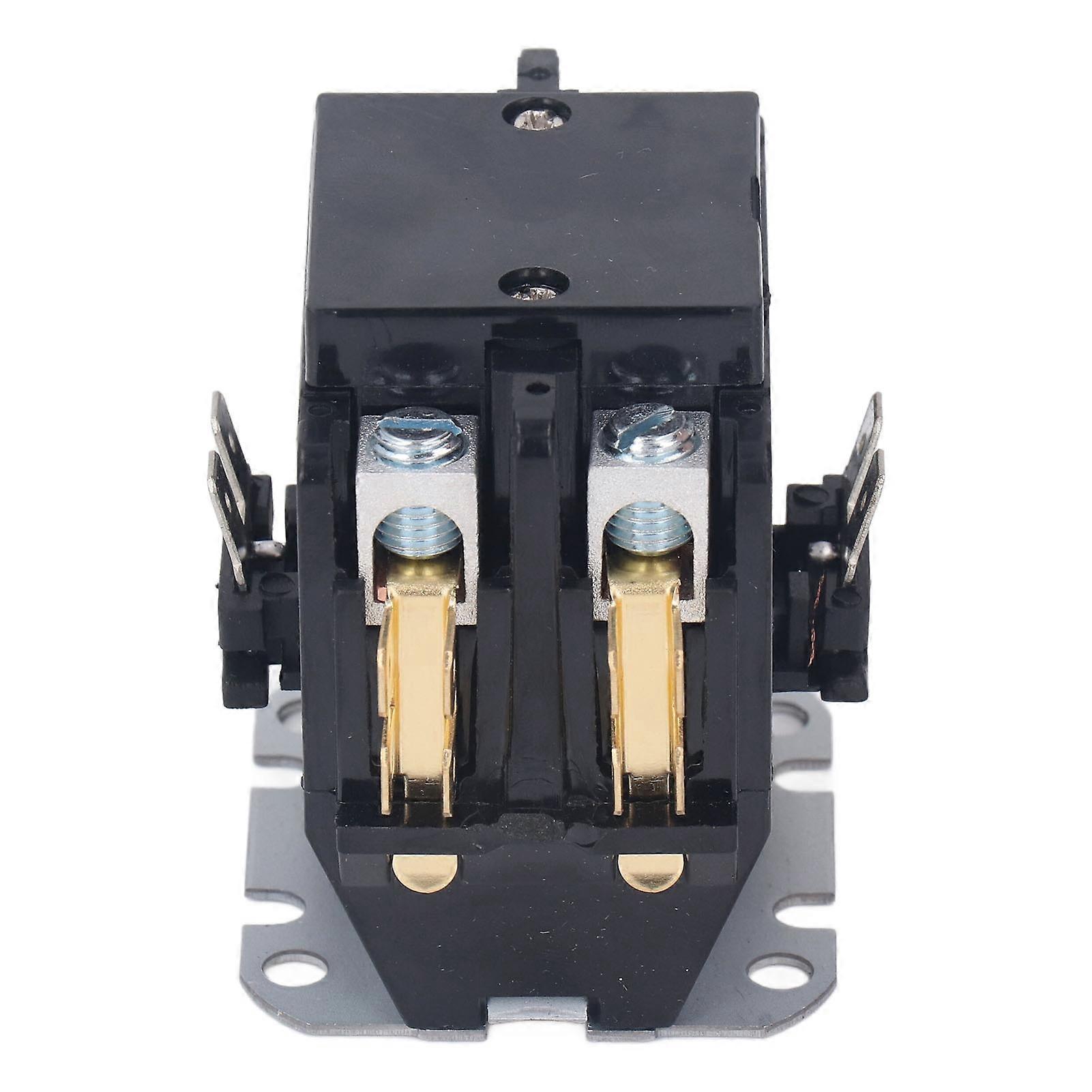 Air Conditioner Contactor 40 Amp 2 Pole Silver Alloy Contact Copper ...