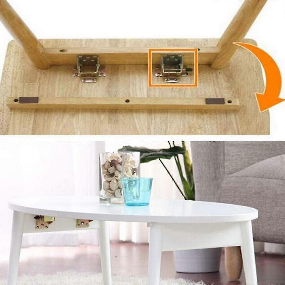 Pcs Folding Table Leg, Folding Support Frame, Self-locking Hinges ...