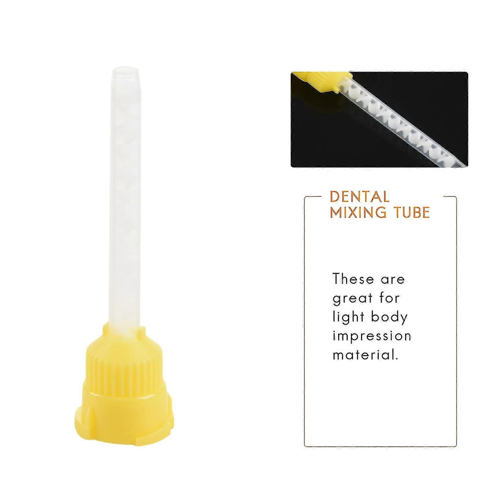 50pcs Yellow Mixing Tips 4.2mm Dental | Fruugo UK